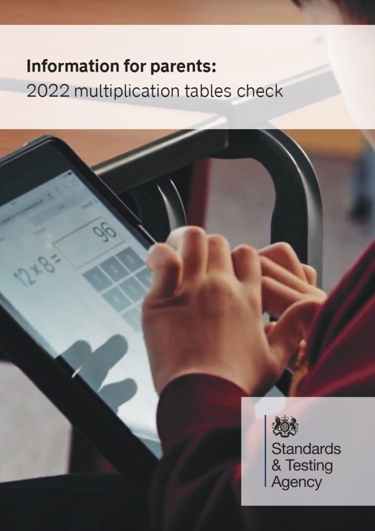 Year 4 Multiplication Check Parents' Guide - Teignmouth Primary
